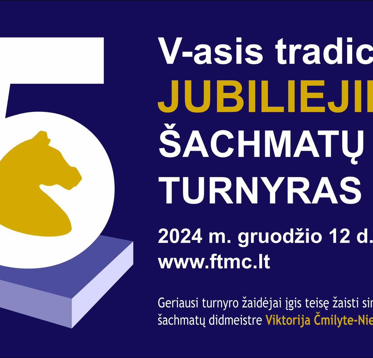 FTMC šachmatų turnyras 2024