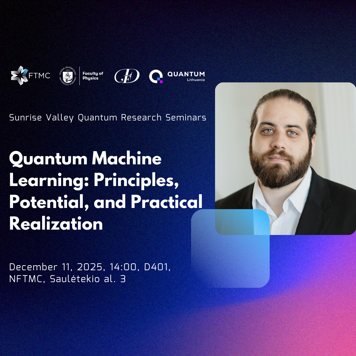 Quantum Machine Learning: Principles, Potential, and Practical Realization